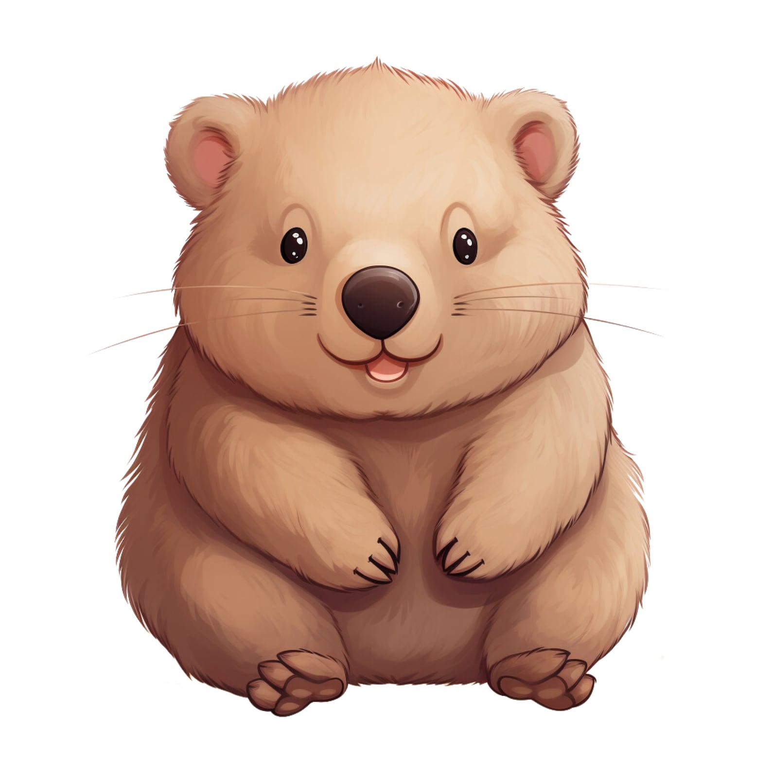 Wombat Clip Art - Etsy