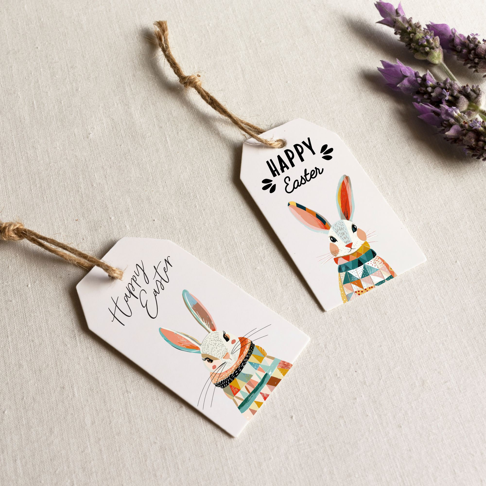 Easter Gift Tags, Printable Easter Basket Tags, Digital Download to ...