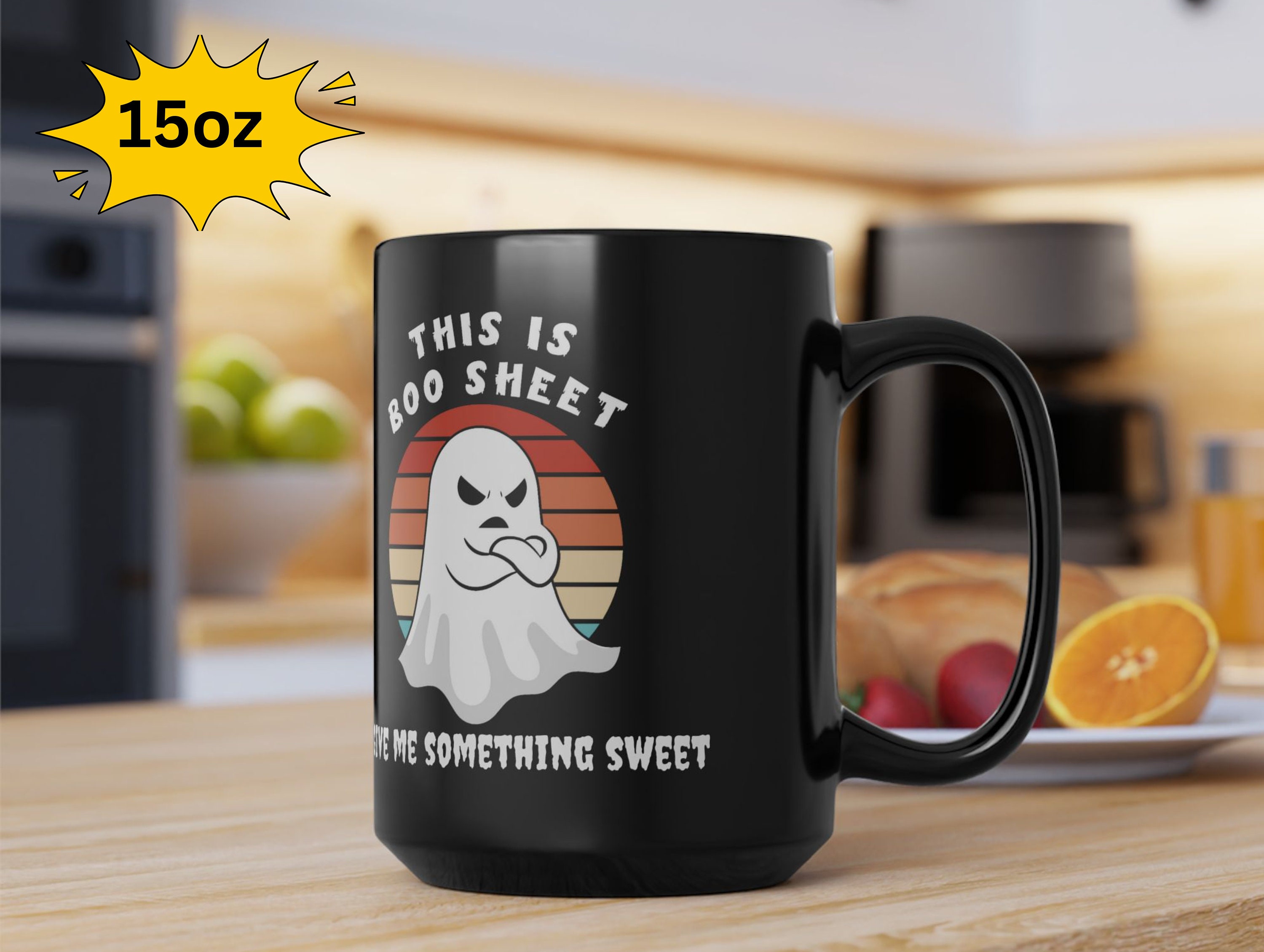 Ghost Mug, Cute Halloween Gifts, Funny Halloween Gift Mug, Spooky ...
