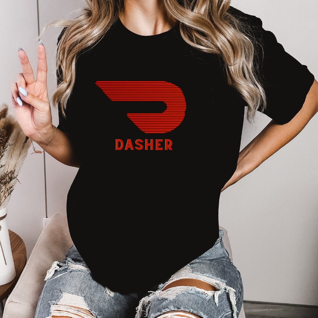 Dasher T-shirt, Door Dash Delivery, Doordash Shirt, Work Shirt - Etsy