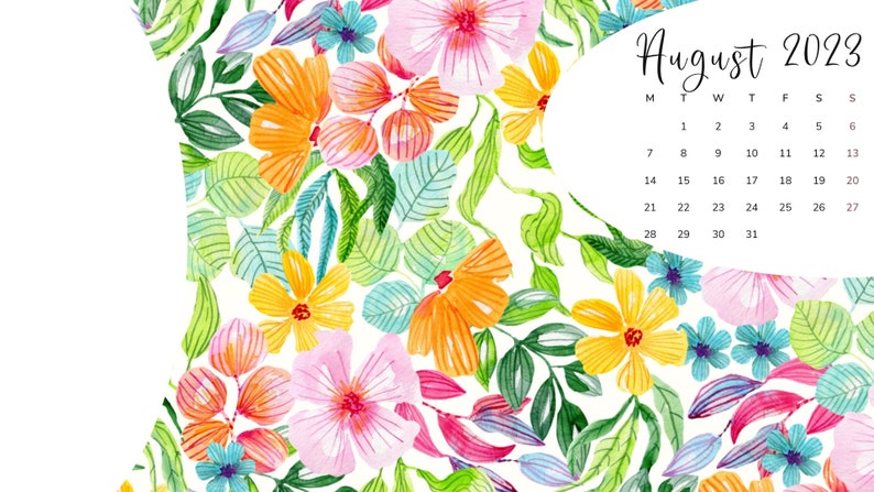 2023 End of the Year Desktop Wallpaper July December 2023 - Etsy Australia