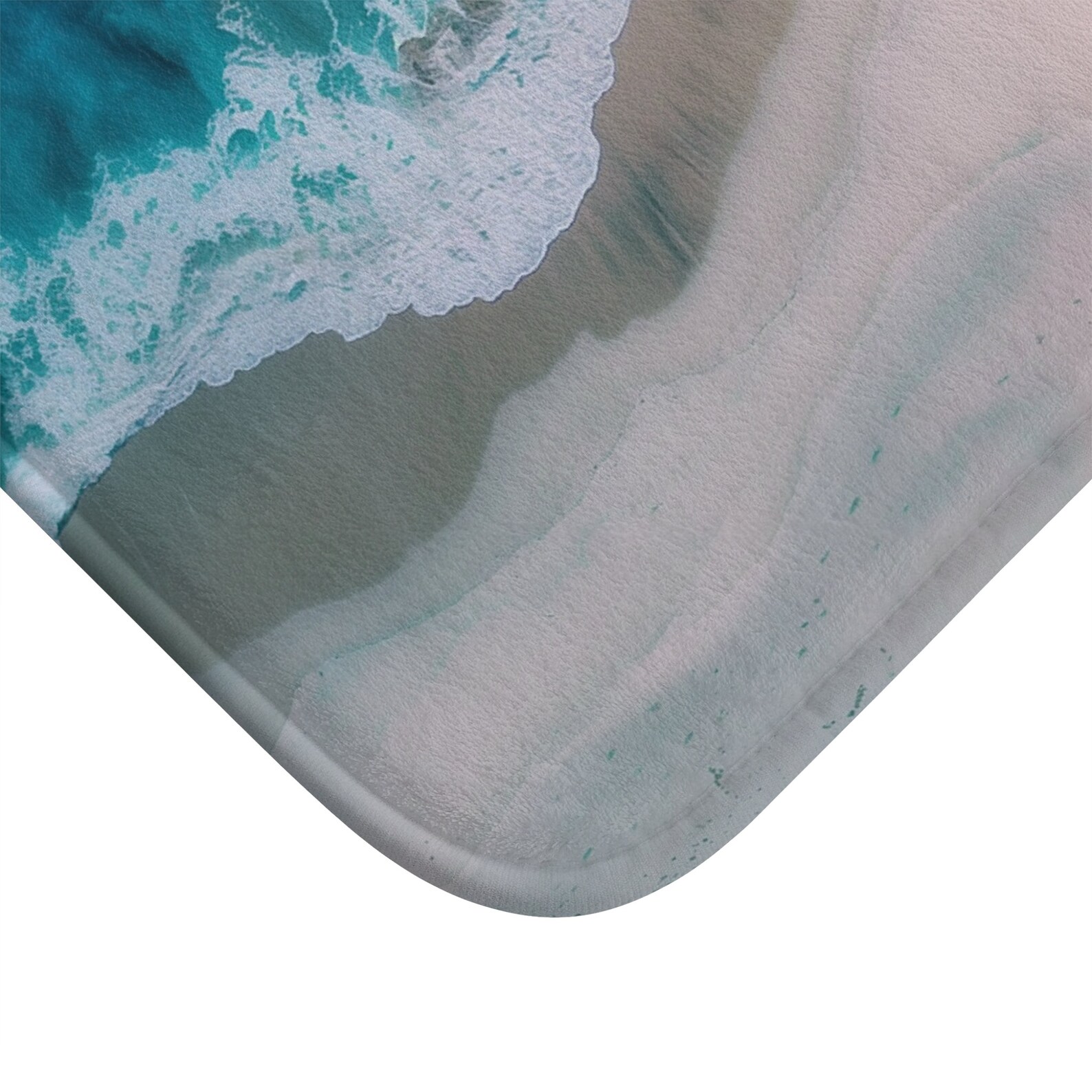 At the Ocean on the Beach Bath Mat - Etsy