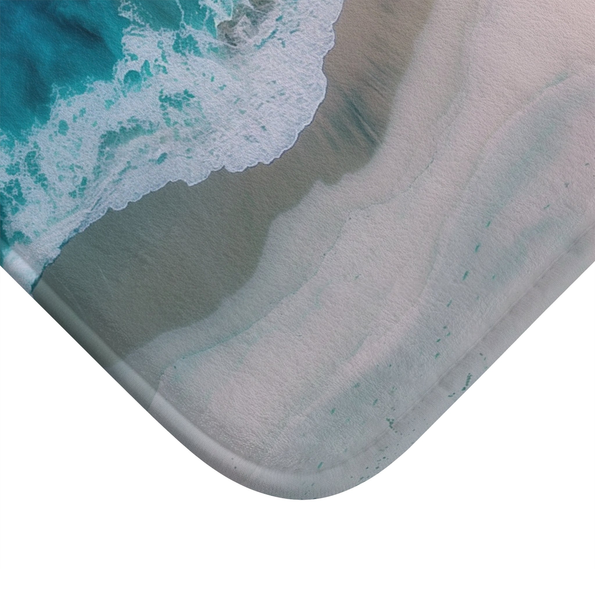 At the Ocean on the Beach Bath Mat - Etsy