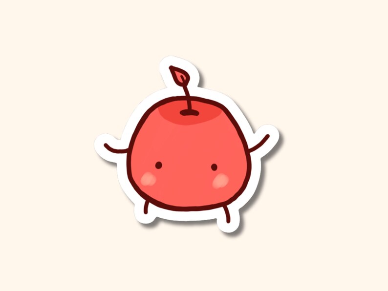 Stardew Valley Junimo Vinyl Sticker – Handdrawn Laminated Forest Spirit ...