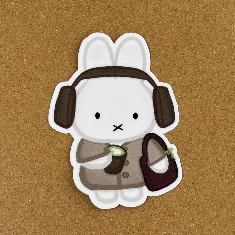 Miffy Stickers - Etsy