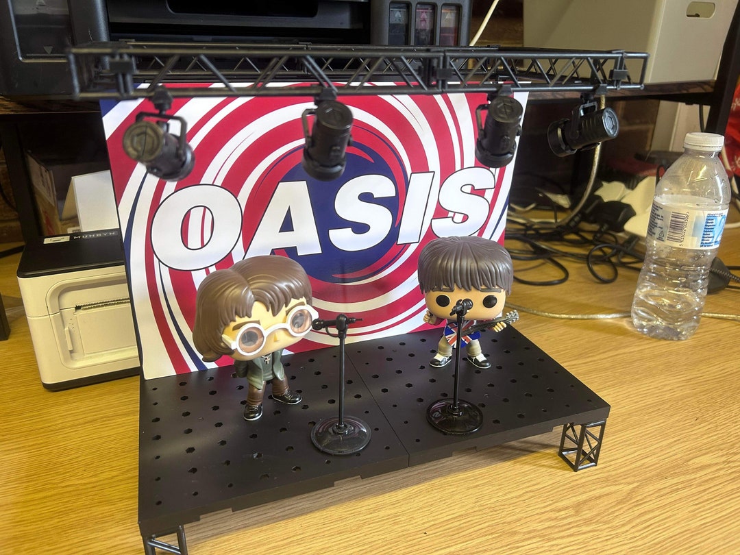 Oasis Band Stage Display for Funko Pops/figures - Etsy