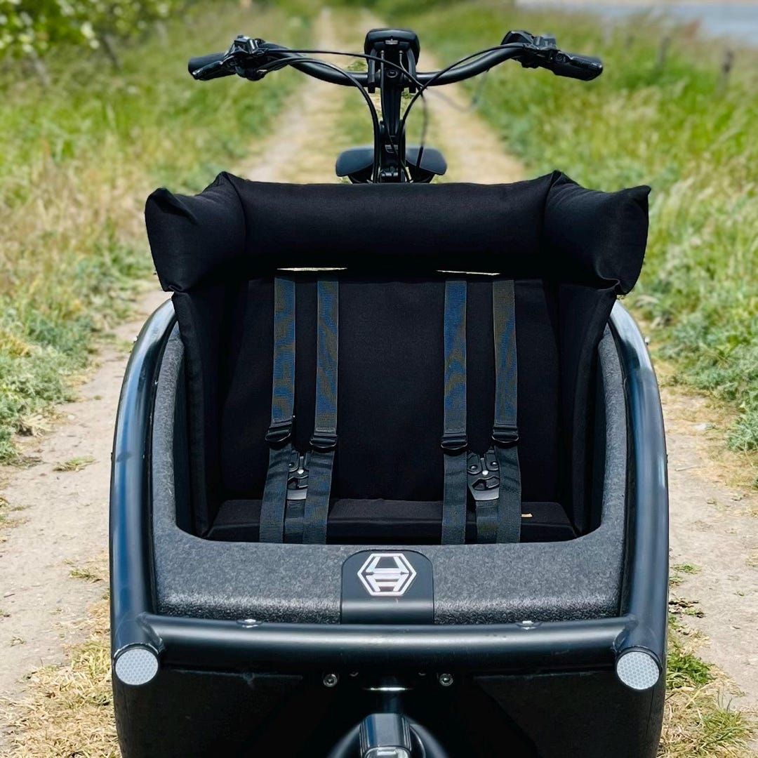 Black Cargo Bike Pillow for Urban Arrow Family - Etsy