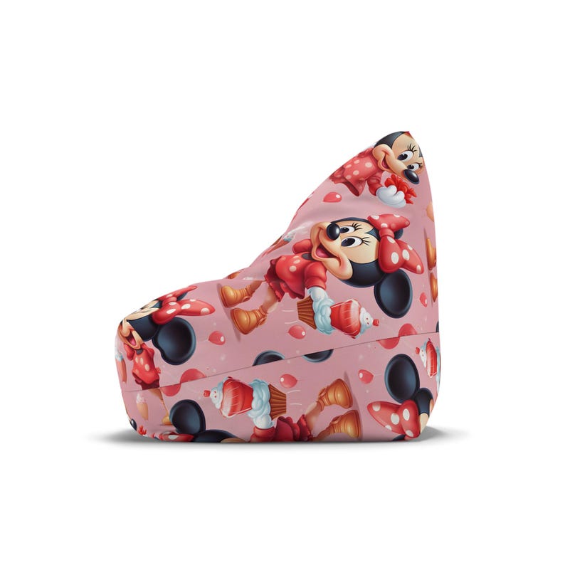 Kids Bean Bag, Minnie Mouse Bean Bag, Kids Furniture, Kids Room Decor ...