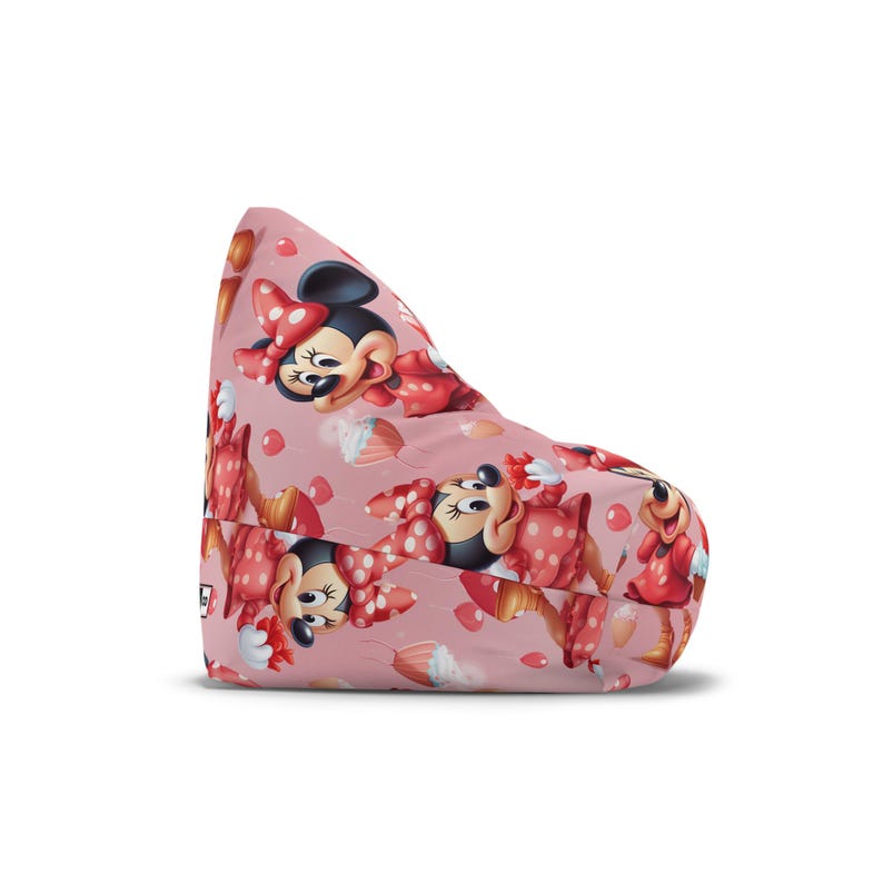 Kids Bean Bag, Minnie Mouse Bean Bag, Kids Furniture, Kids Room Decor ...