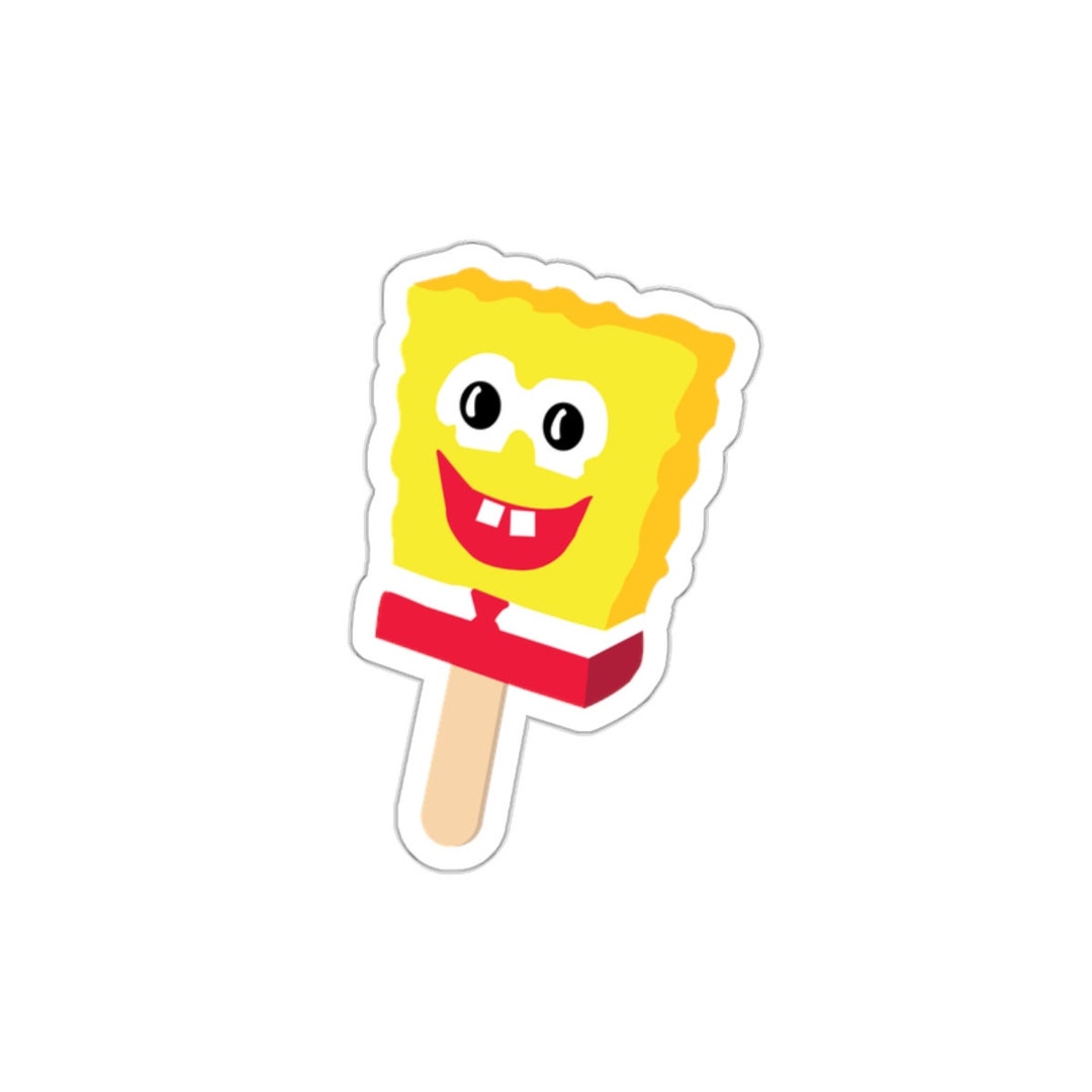 Spongebob Square Pants Ice Cream Bar Sticker - Etsy
