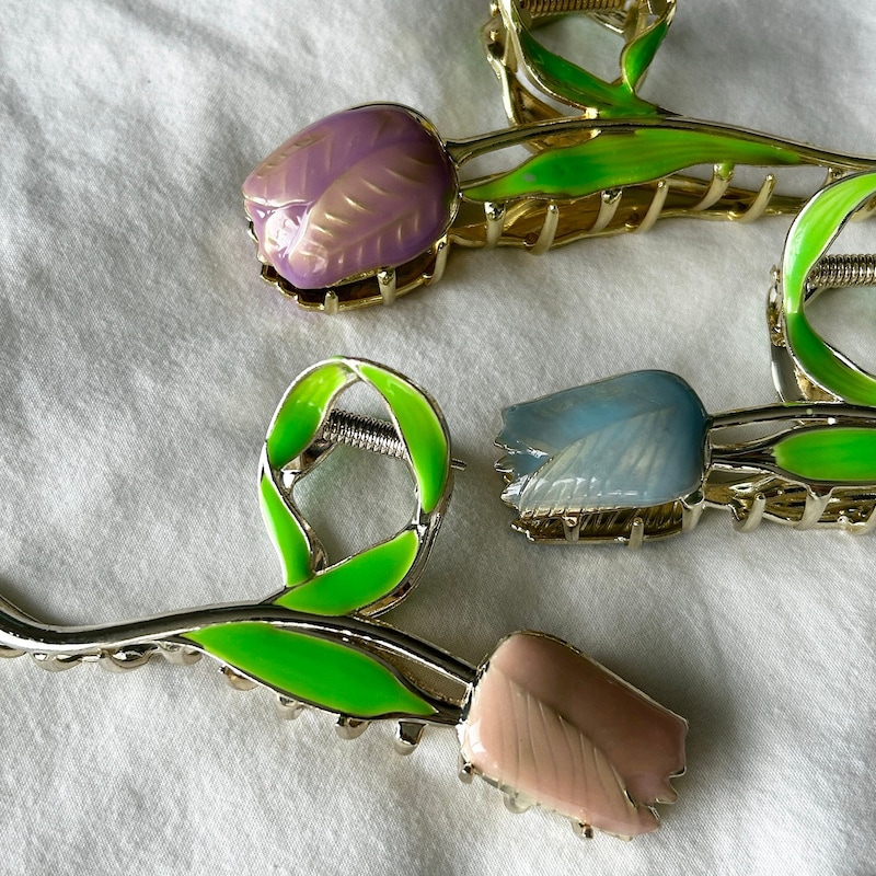 Metal Hair Clip - Etsy