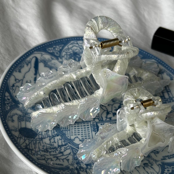 Seashell Hair Clip - Etsy