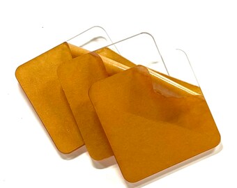 1/8 CLEAR ACRYLIC SQUARES multiple Sizes Available - Etsy