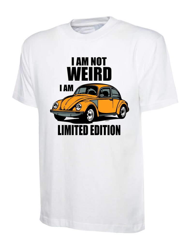 No soy raro soy una camiseta de edición limitada Car Lover - Etsy España