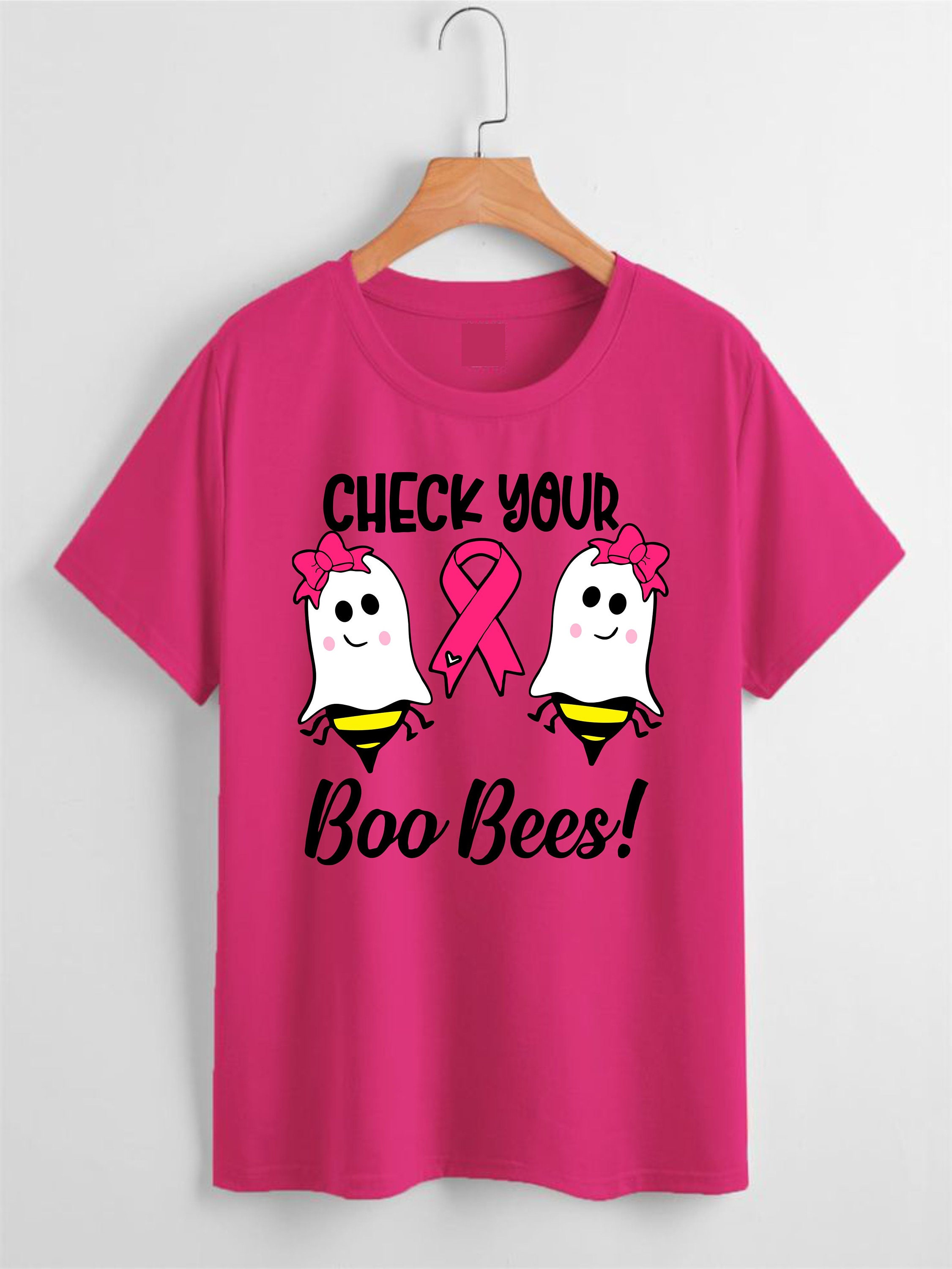 Check Your Boo Bees Breast Cancer Awareness Pink Ribbon in - Etsy