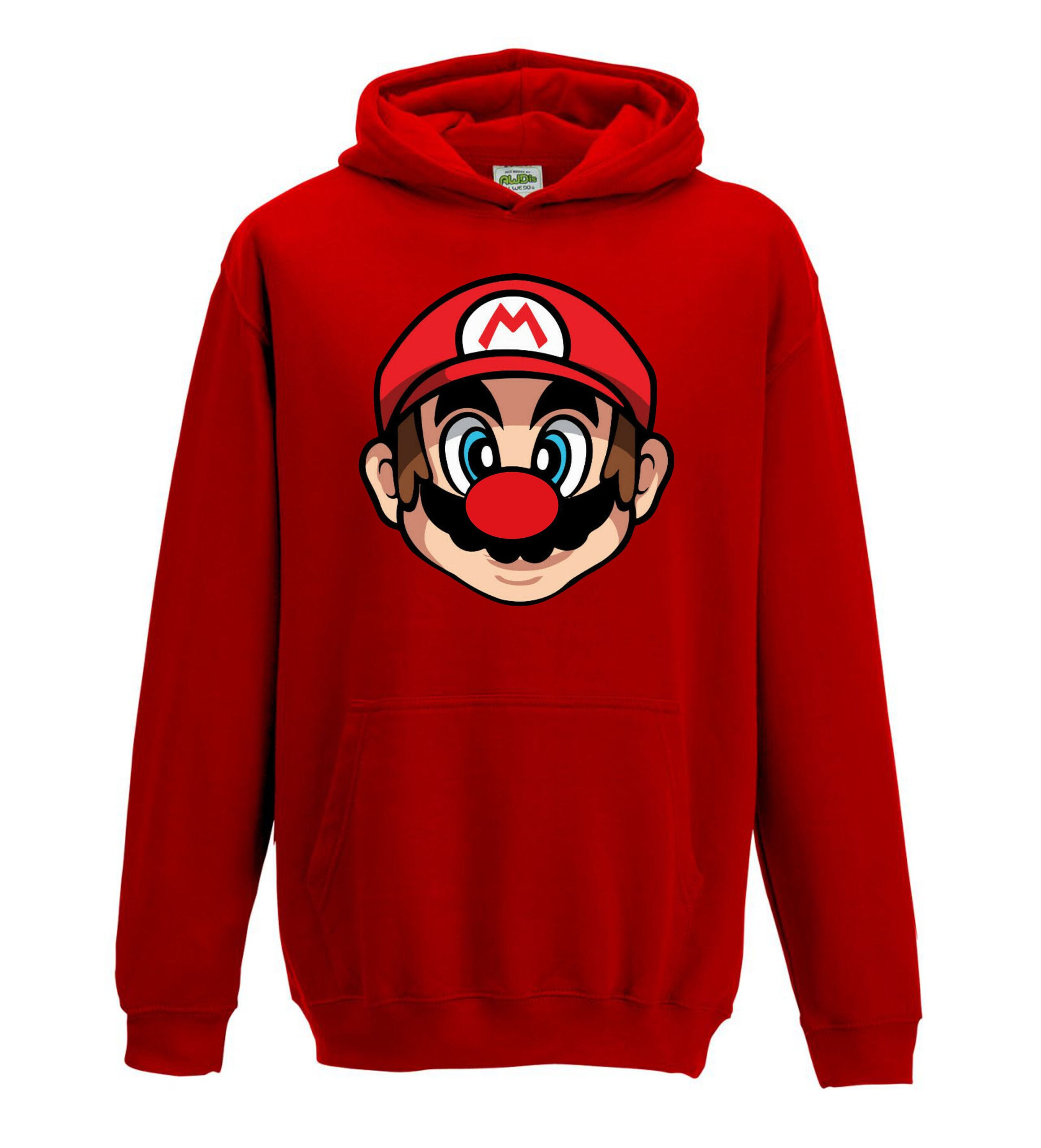 Super Mario Red Nose Day 2024 Comic Relief Hoodie Cartoon UK Tee Top - Etsy