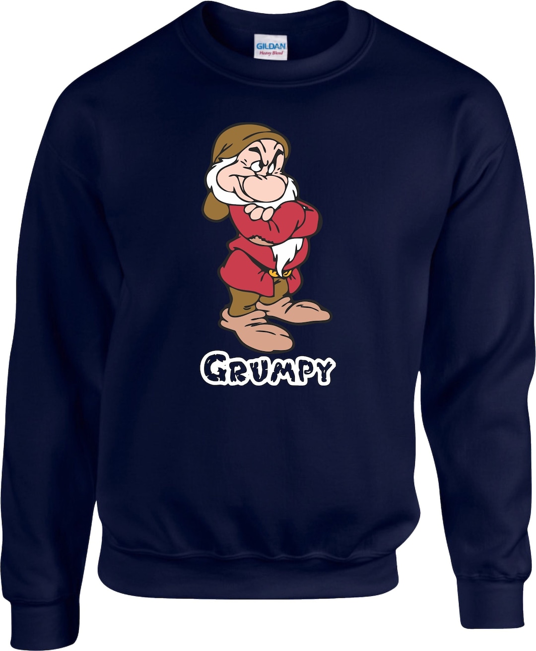 Grumpy Sweatshirt, Grumpy Dwarf Funny Jumper, I'm Grumpy , Gift for Him ...