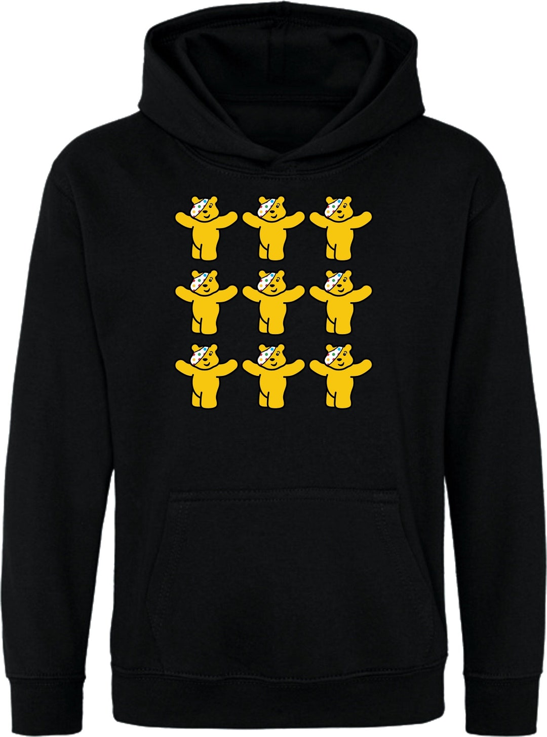 Pudsey Group Spotty Bear 2023 Hoodie Children in Need Spotty - Etsy