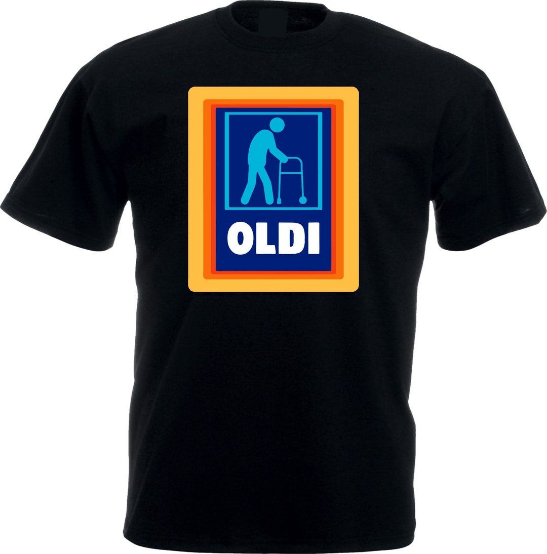 Oldi T-shirt, Old Lives Matter, Funny OLDI Gift for Old Man Unisex ...