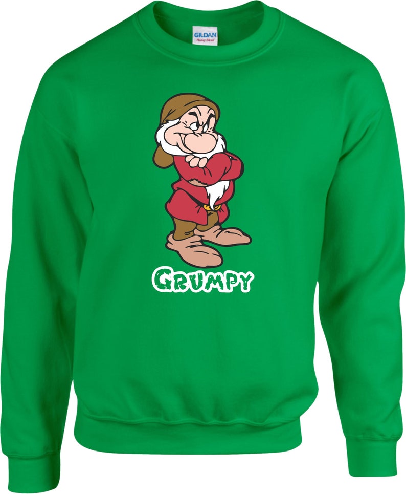 Grumpy Sweatshirt, Grumpy Dwarf Funny Jumper, I'm Grumpy , Gift for Him ...