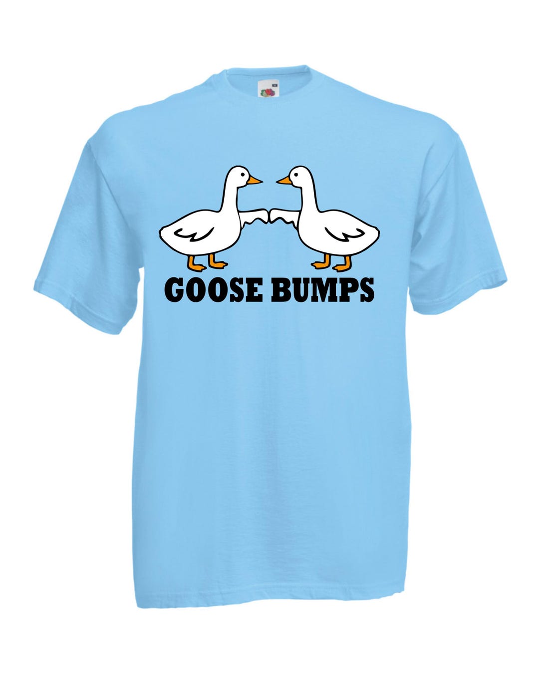 Humor Cute Goose Bumps, Duck Goosebumps Animal Pun T-shirt Goose Bumps ...