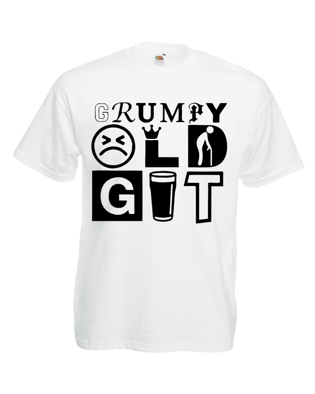 Grumpy Old Git Men T Shirt Grumpy Club Grandpa Keep Your Grumpy Old Man ...