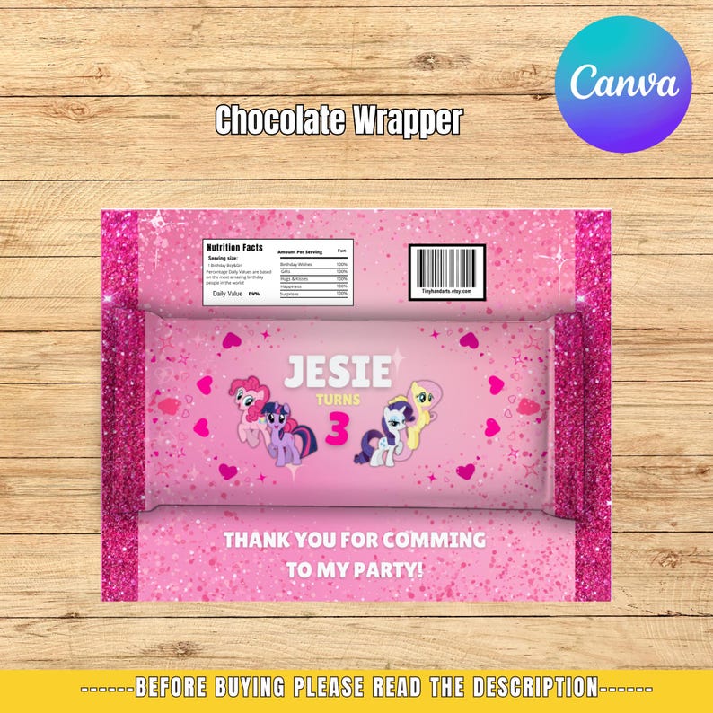 Pony Themed Party Bundle - Printable Party Bundle- Personalized ...