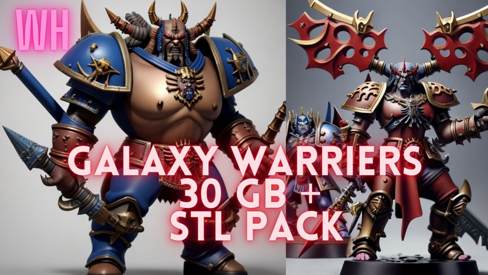 Galaxy Warriors 30 Stl Pack , Wh Edition , Space Warriors Stl Pack ...