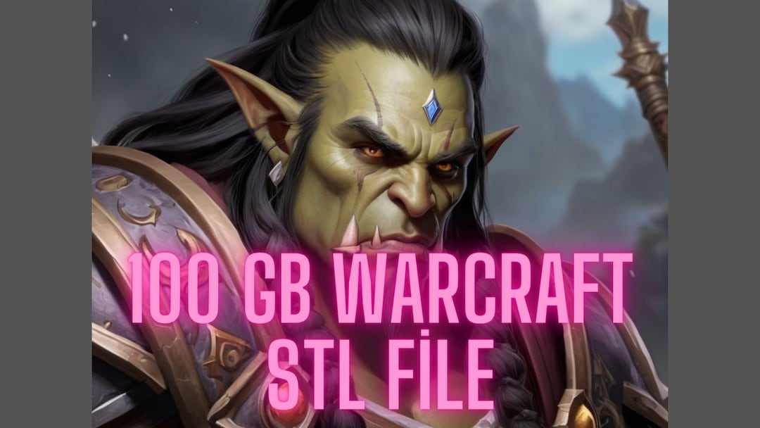 Warcraft Stl File 3D Prints Digital Download - Etsy Australia