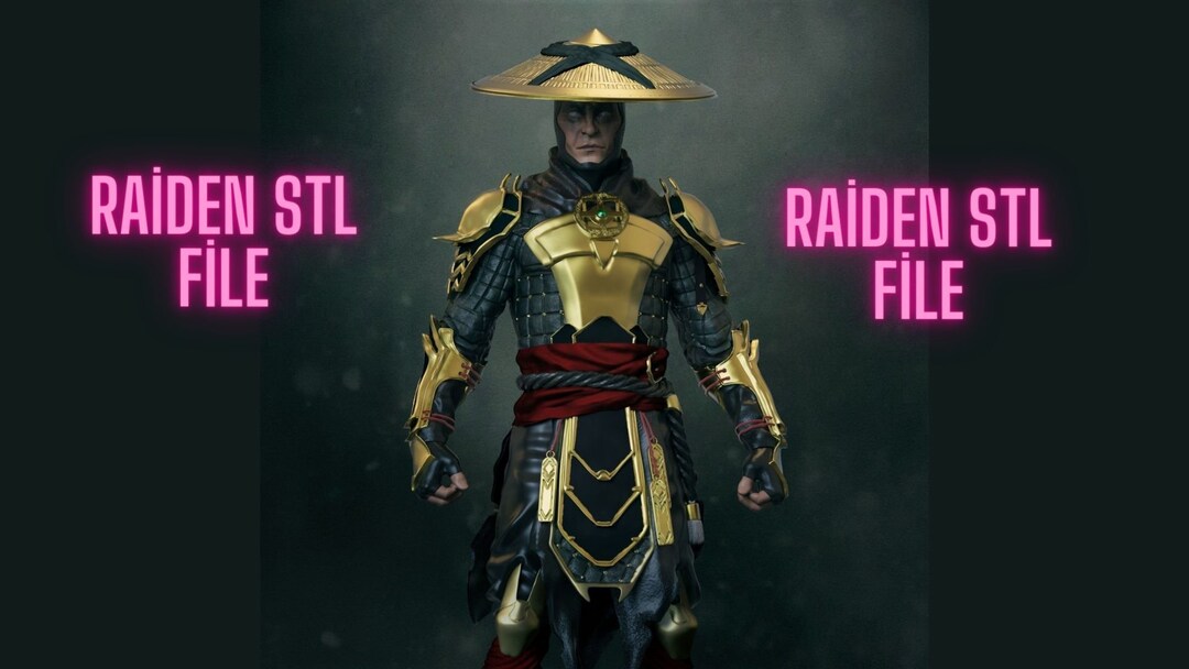 Raiden STL File 3d Digital Download - Etsy