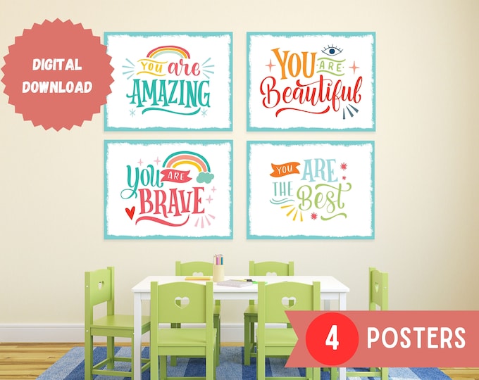 6 Growth Mindset Classroom Printable Posters Bundle 3, Classroom Decor ...