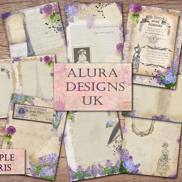 Purple Paris - Etsy UK