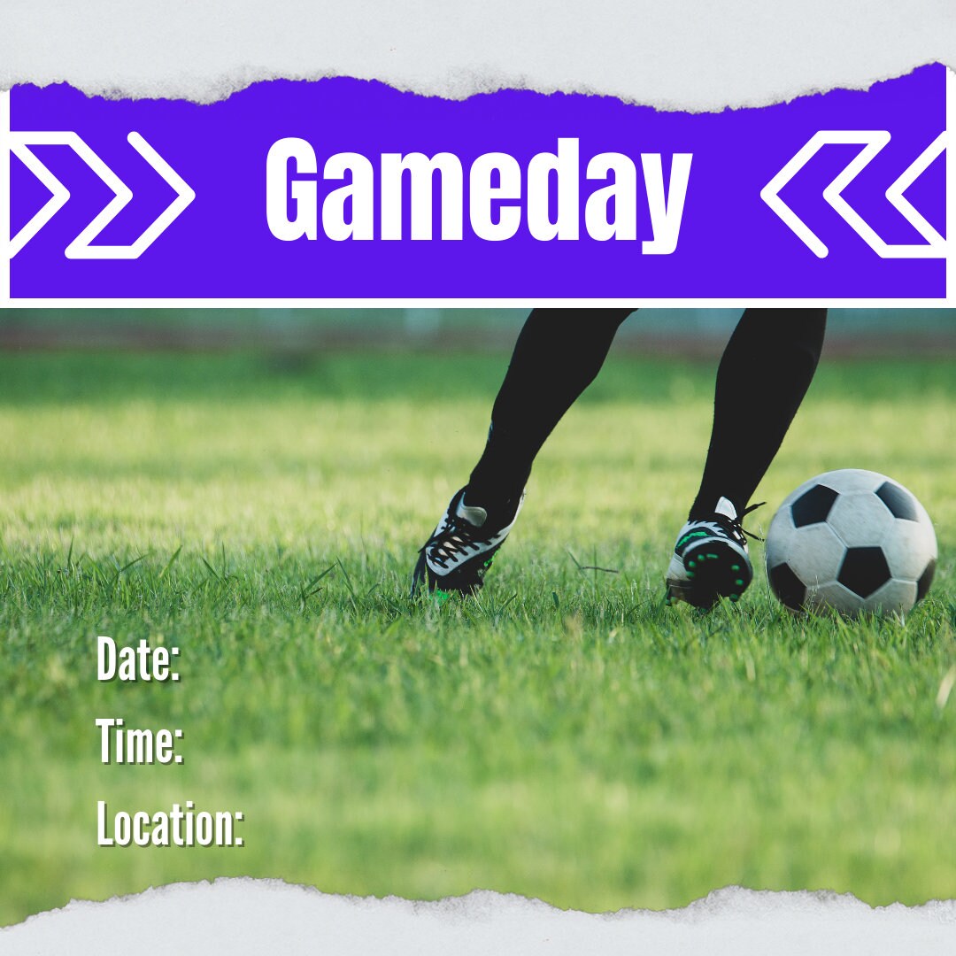 Sports Template Pack 1 - Etsy