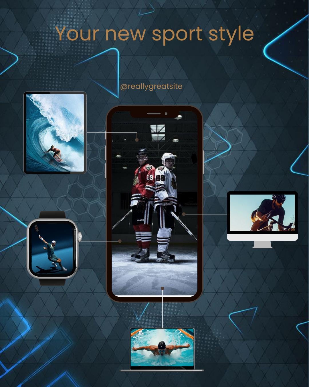 Instagram Sport Edit Temples by Canva - Etsy