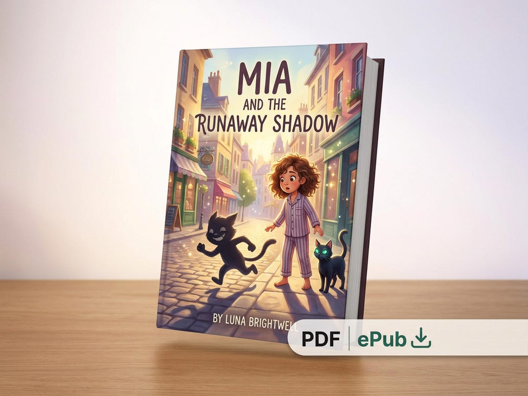 Mia and the Runaway Shadow Kids Fantasy Novel | Children's Adventure ...