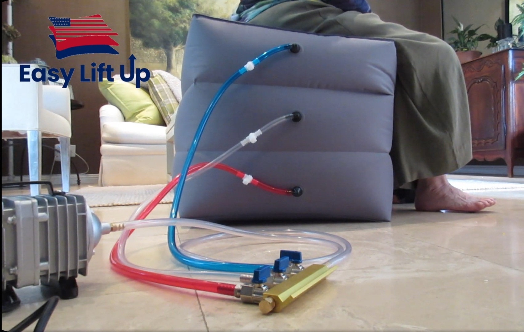 Easy Lift up Personal Lifting Cushion | Inflatable Floor Lift, Inflates ...