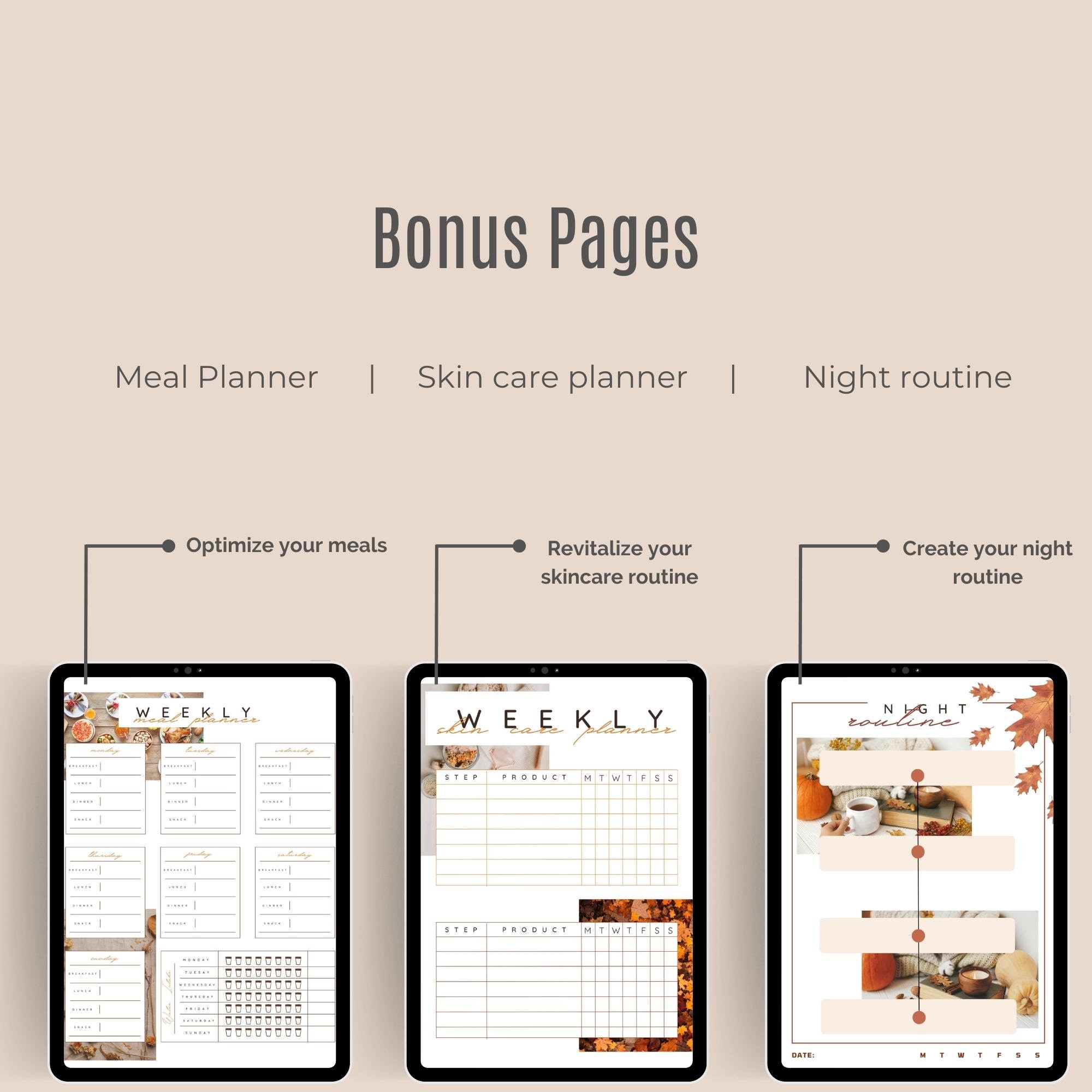 Weekly Muslim Planner Undated Planner Weekly Islamic Planner Quran ...