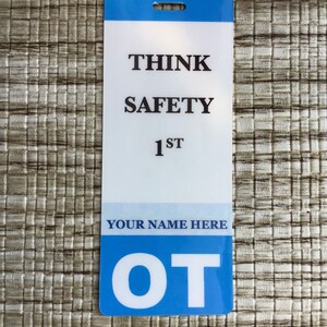 OT Badge, Occupational Therapist Badge Brainy Badge - Etsy