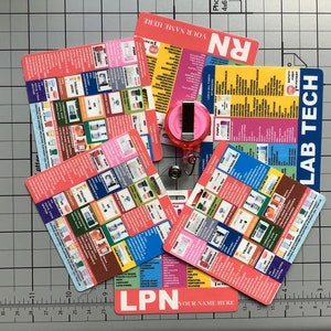 Phlebotomist Specimen Badge (horizontal - Pink) - Etsy