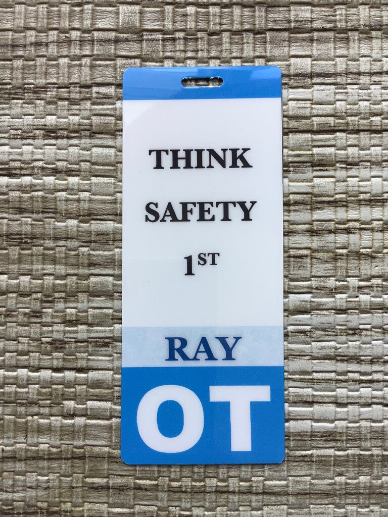 OT Badge, Occupational Therapist Badge Brainy Badge - Etsy
