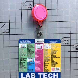 Phlebotomist Badge, Blood Tubes, Specimens - Etsy