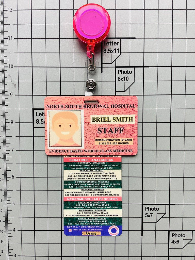 ICU Meds, Critical Care Infusions, Meds - Etsy