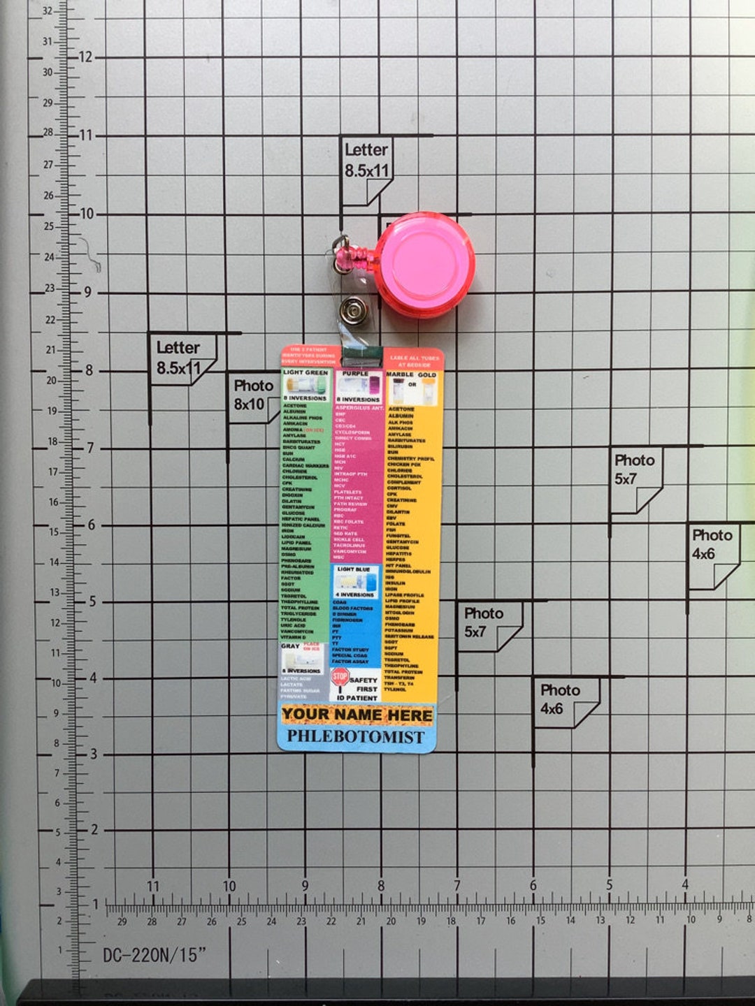 Specimen Badge, Lab Specimen Badge - Etsy