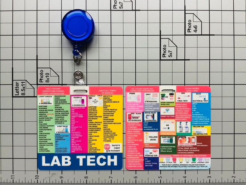 Lab Tech Specimen Badge. Specimen Badge (blue) - Etsy