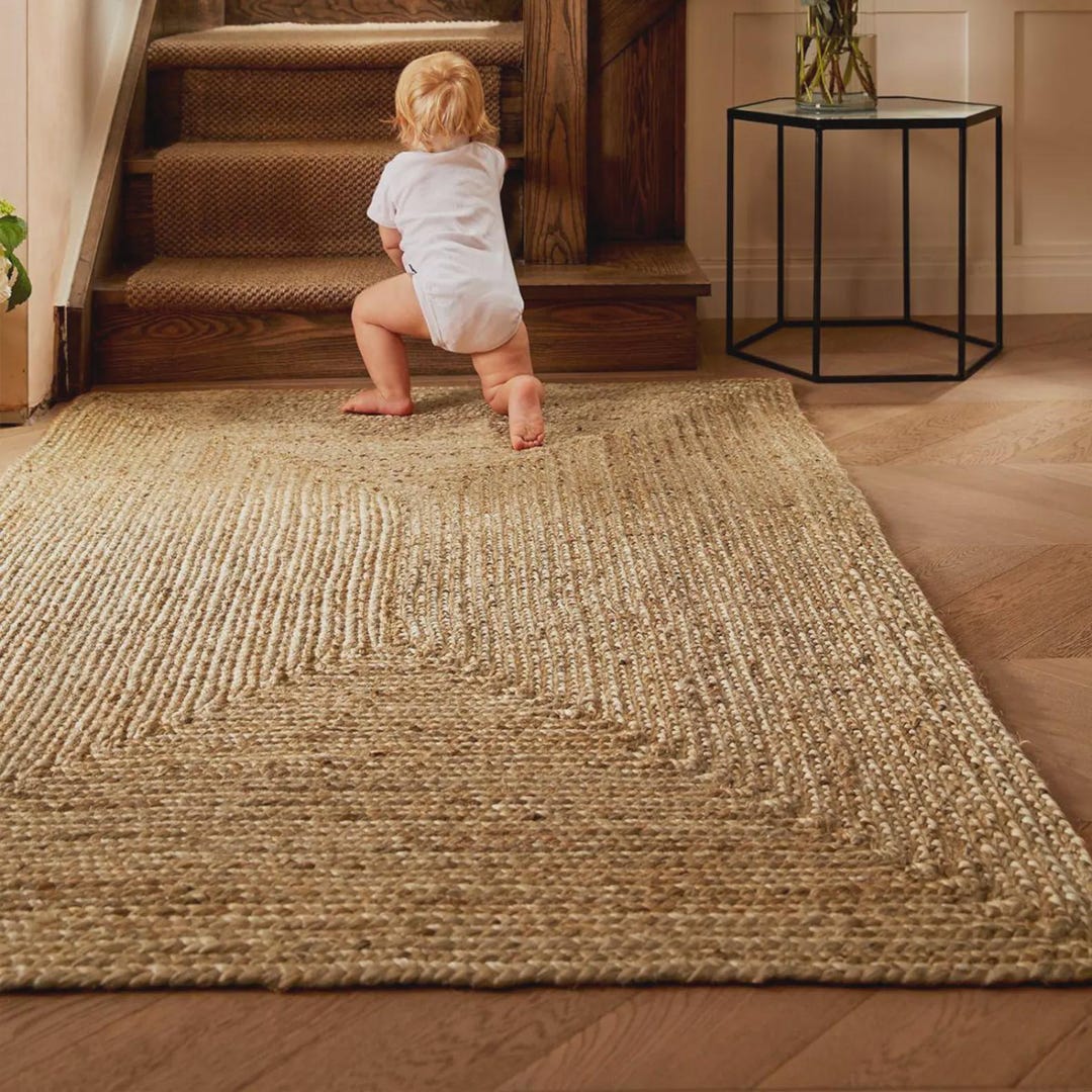 Handmade Braided Jute Rug, Eco Friendly Vegan Area Rug - Etsy