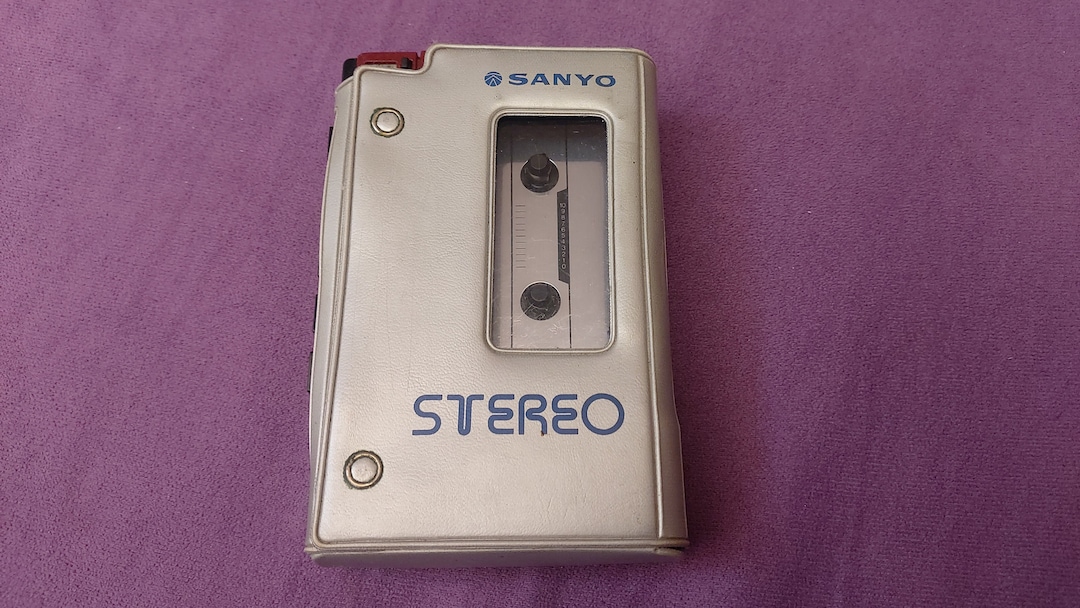 Vintage Sanyo Stereo Cassette Player M4440 Walkman Japan - Etsy