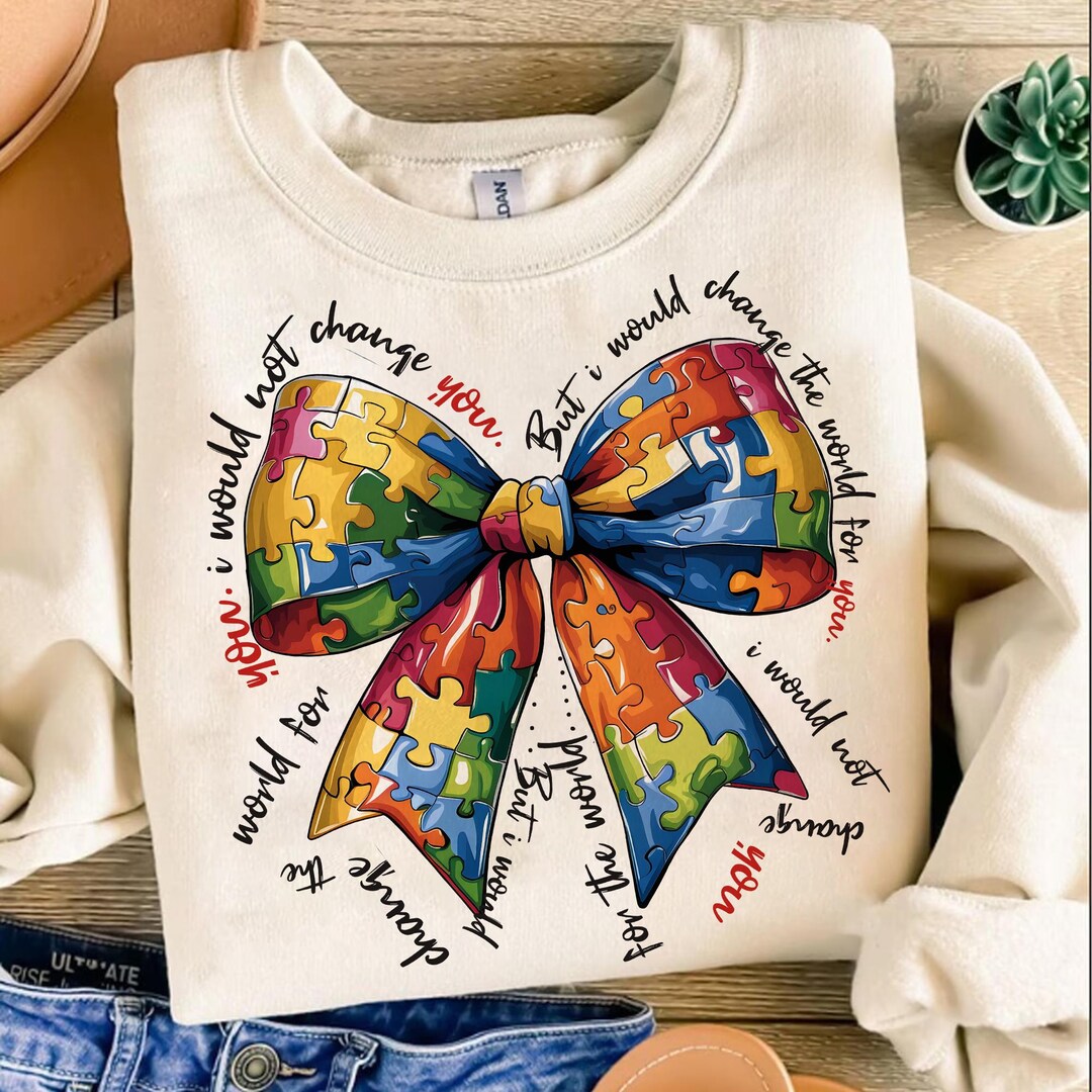 Autism Awareness Png, Autism Bow Png, Autism Awareness Png, Coquette ...