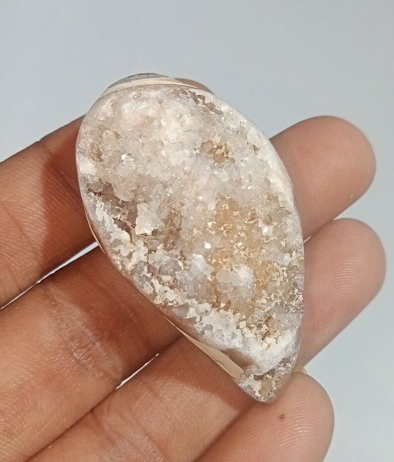 170 Cts. 100%natural Fossil Snail Agate,shell Druzy/fossil Snail Druzy ...