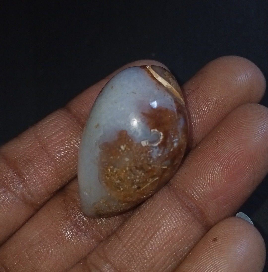 102 Ct. A1 Top Quality Fossil Agate,full Pack Snail, 100% Natural ...