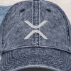 XRP 589 Rocket Ship Snapback Hat white, Gray, Red Hat With Black Brim ...